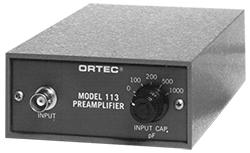 113 Scintillation Preamplifier | Electronics | AMETEK ORTEC