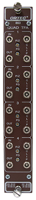 863 Quad Timing Filter Amplifier | Pulse Processing System | AMETEK ORTEC