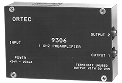 9306 1-GHz Preamplifier | Electronics | AMETEK ORTEC